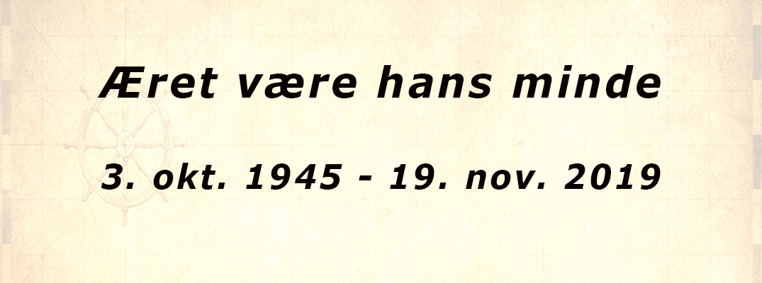 Mindeord for Hans Ole Bisgaard-Frantzen - Eventyrernes Klub